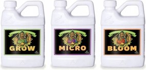 Micro Bloom Grow Advanced Nutrients 3 x 500 ml Ph perfektní sada hnojiv