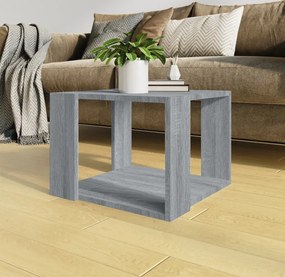 vidaXL Konferenční stolek 40 x 40 x 30 cm kompozitní dřevo [806312] Barva: Bílá