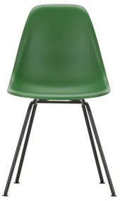 Eames Plastic Chair RE DSX černě lakovaná zelená Vitra