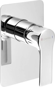 Sapho Pax - Baterie pod omítku s tělesem, chrom XA41