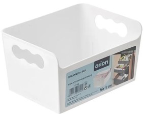 Orion S - Úložný box, krabice, víceúčelový organizér ala ikea, TIBOX, bílý 731196