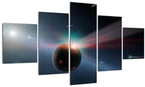 Obraz planetky (125x70 cm)