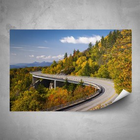 Plakát - Cesta do hor (60x40 cm) - PopyDesign