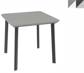 TOOMAX Zahradní stůl - ITALIA BALCONY, 77x77 cm, plastový Barva: grafit/šedá