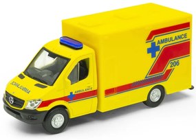 Welly Mercedes-Benz Sprinter AMBULANCE 1:34 žlutý