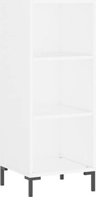 Skříň highboard bílá 34,5 x 34 x 180 cm kompozitní dřevo 3198977