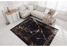 Kusový koberec Atohi černozlatý 120x170cm