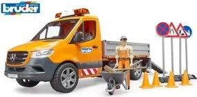 Bruder 02677 MB Sprinter komunální auto s příslušenstvím / 1:16 / od 3