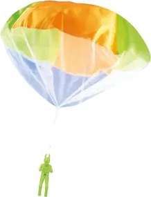 TEDDIES Svítící parašutista s padákem / Látka/plast / 2 barvy / na bat