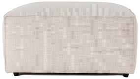 Atelier del Sofa Taburet Lora Pouffe - White, Bílá