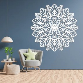 Dřevěná mandala na zeď. Dekorace z přírody Lotus I SENTOP HDF0255