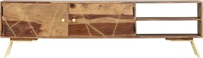 vidaXL TV stolek 140 x 30 x 40 cm masivní sheeshamové dřevo [286153]