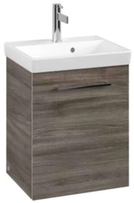 Villeroy & Boch Avento - Umyvadlová skříňka, 43x51x35 cm, 1 dvířka, Stone Oak A88701RK