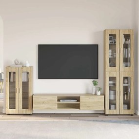 Sestava TV skříněk FLORIN 3 ks Sonoma dub Kompozitní dřevo 3397956