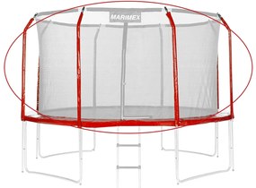 Marimex | Sada krytu pružin a rukávů pro trampolínu 366 cm - červená | 19000775