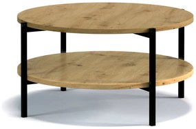 Expedo Konferenční stolek SMOG 2, 84x43x84, dub artisan