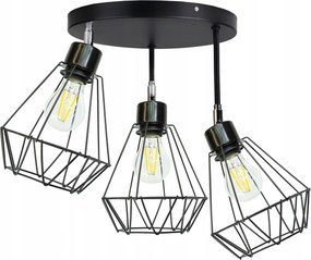 Lampa stropní Stropní Svítidlo Pohyblivý Lustr Vysoký Briliant