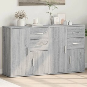 Příborníky 2 ks šedé sonoma 60 x 31 x 70 cm kompozitní dřevo 3276565