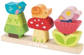 Le Toy Van Petilou Nasazovací kostky Veselá zahrádka