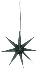 Závěsná vánoční dekorace průměr 15 cm Broste STAR-S - zelená