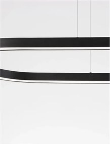 Závěsné LED svítidlo NOVA LUCE CUPPE 58W 3000K černé 9345624
