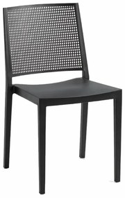ROJAPLAST Zahradní židle - GRID, plastová Barva: antracit