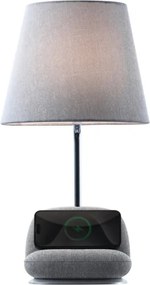Immax 09109L - LED Stm stolní lampa s bez nabíjením Qi SOFA LED/6W/230V šedá