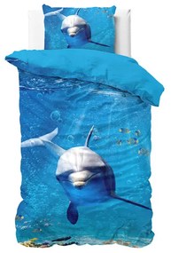 Dětské povlečení Dolly Dolphin Modrá