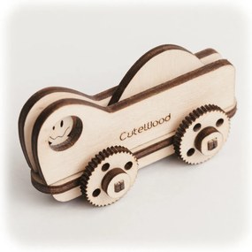 CuteWood Dřevěné 3D puzzle Kamion 1