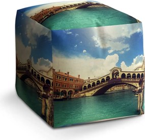 Sablio Taburet Cube Ponte di Rialto - 50x50x50 cm