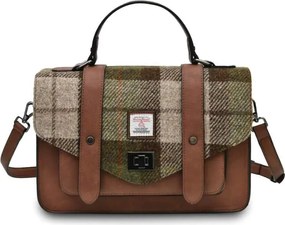 Kabelka The Large Satchel Chestnut Tartan - Islander