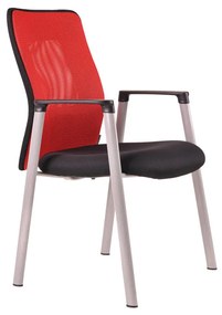Office Pro Jednací židle CALYPSO MEETING Barva opěráku: 13A11 červená