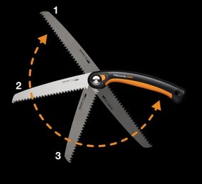 Pilka skládací Fiskars Plus, SW69, 33cm (1067553)