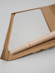 Krémová dětská postel z borovicového dřeva s výsuvným lůžkem s roštem 90x190 cm Enola - II. jakost – Marckeric