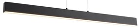 Závěsné svítidlo černé vč. LED 3-stupňové stmívatelné 2700-4000K s přepínačem - Keane
