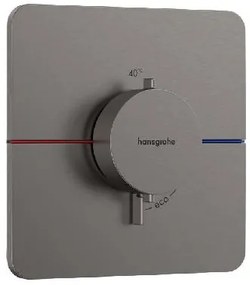 Hansgrohe ShowerSelect Comfort - Termostatická baterie pod omítku, kartáčovaný černý chrom 15588340