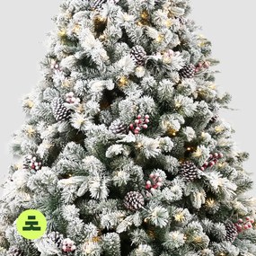 Borovice Zdobená 270 LED 150 cm