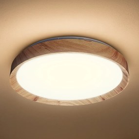 Stropní LED svítidlo Orinoko, 1x LED 36w, 4000k, imitace dřeva