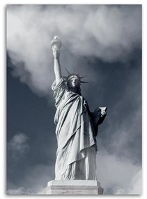 Gario Obraz na plátně Socha Svobody v mlze - Dmitry Belov Rozměry: 40 x 60 cm