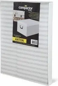 Compactor Anton šedo-bílá / Skládací úložná krabice - karton box / 50