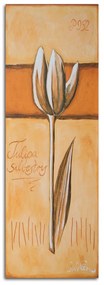 Gario Obraz na plátně Tulipán, jako ručně malovaný Rozměry: 30 x 90 cm