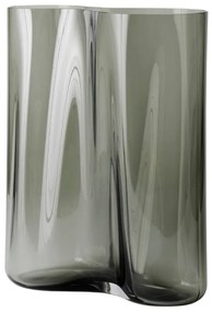OnaDnes -20% Audo CPH Kouřově zelená skleněná váza AUDO AER 33 cm