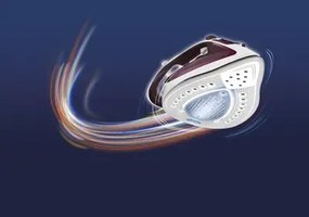 Tefal Easygliss Plus FV 5714 bílo-bordeaux / Napařovací žehlička / 240