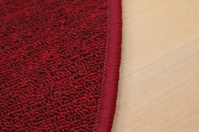 Vopi Nášlapy na schody Astra červená půlkruh, samolepící - 28x65 půlkruh (rozměr včetně ohybu)