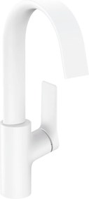 Hansgrohe Vivenis, umyvadlová baterie 210, s výpustí a otočným výtokem, EcoSmart, bílá matná, 75030700