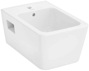 Hansgrohe EluPura Original Q - Závěsný bidet, otvor pro baterii, SmartClean, bílá 61172450