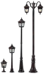 Redo 9652 - Venkovní lampa YORK 1xE27/70W/230V IP44 hnědá