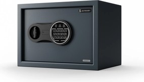 Malý domácí trezor, elektronický zámek na kód, na peníze a dokumenty, 350x250x250 mm: DORIAN