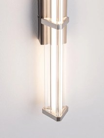 Matně černé/v matně stříbrné barvě kovové LED stmívatelné nástěnné svítidlo Pheme – Nova Luce