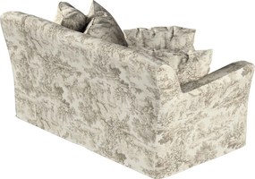 Potah na pohovku IKEA  Tomelilla 2-místná nerozkládací barva hnědá látka vzorované